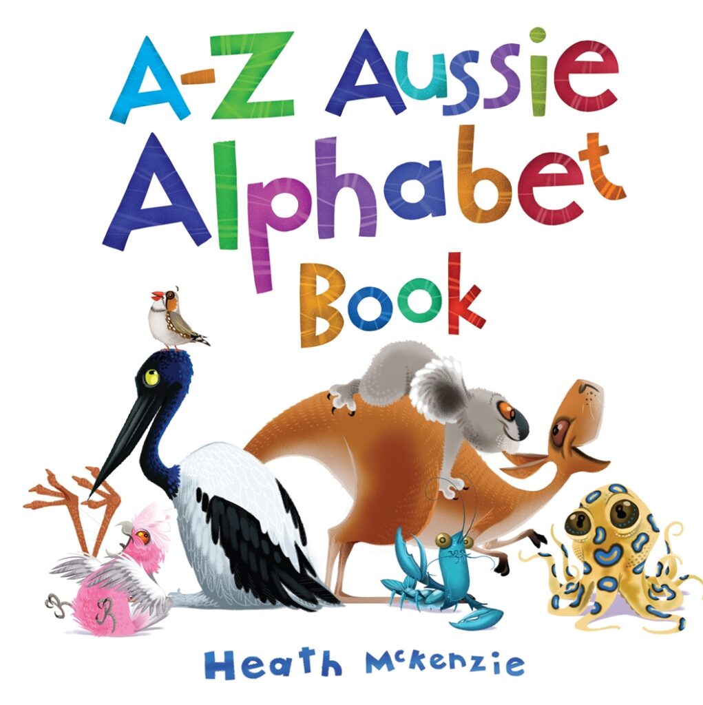 A-Z Aussie Alphabet Book by Heath McKenzie | The Not Just Chocolate Shop